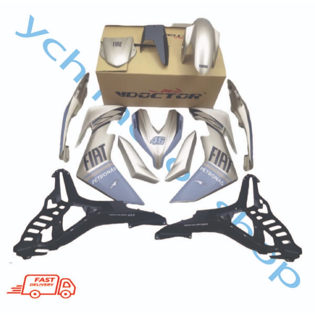 YAMAHA Y16 Y16ZR Y16 ZR DOCTOR NEW DESIGN 2024 FIAT COVER SET STICKER ...