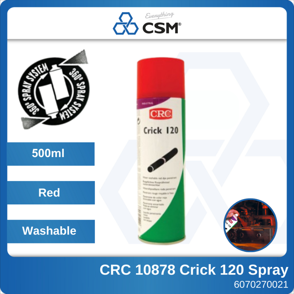CRC Crack Test Spray CRICK 120 500ml | Shopee Malaysia