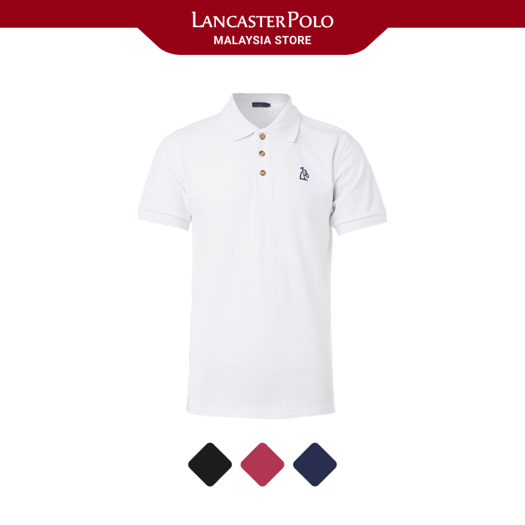 Lancaster Polo Cotton Signature Small Logo Short Sleeve Tee LPP029 ...