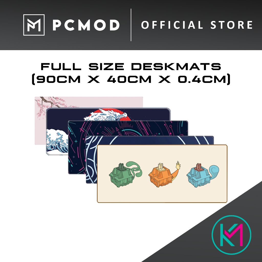 Full Sized Desk Mat | Gaming Deskmat and Mouse Pad | PCMOD x KEYMOD ...