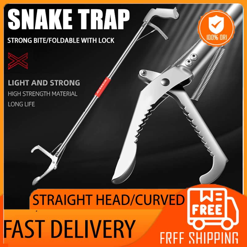 Snake Stick Catcher Stainless Steel (75cm/120cm) | Shopee Malaysia