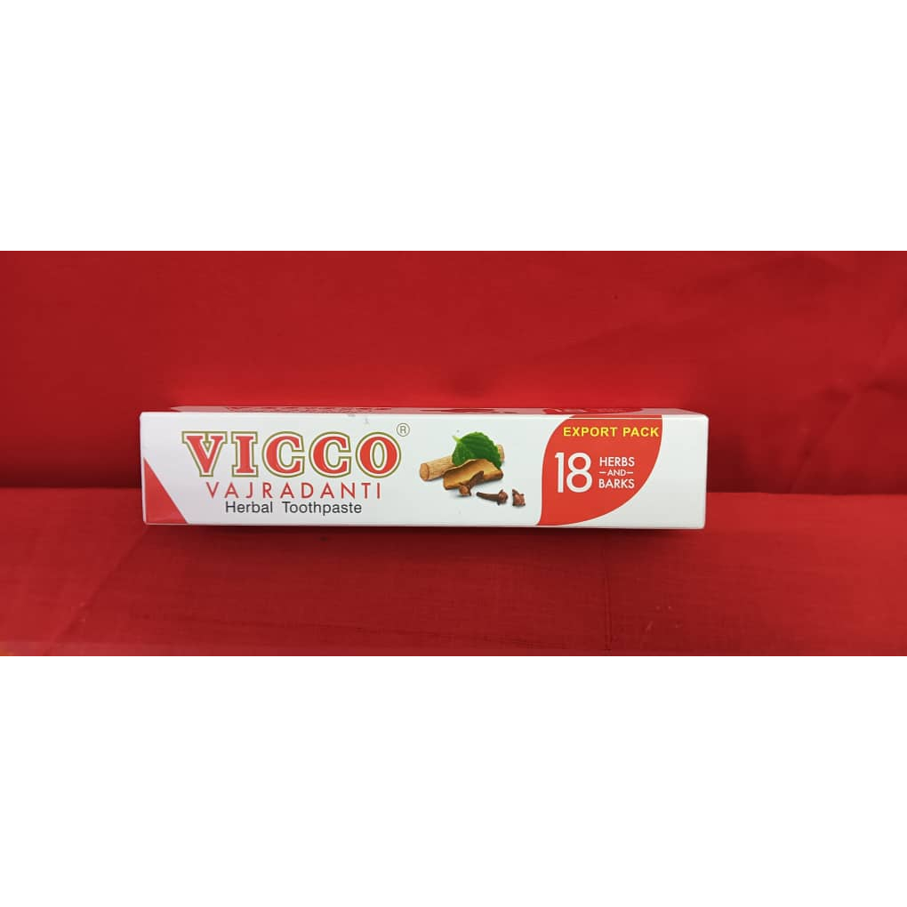VICCO VAJRADANTI HERBAL TOOTH PASTE / 3 SIZES / VICCO / HERBAL TOOTH ...