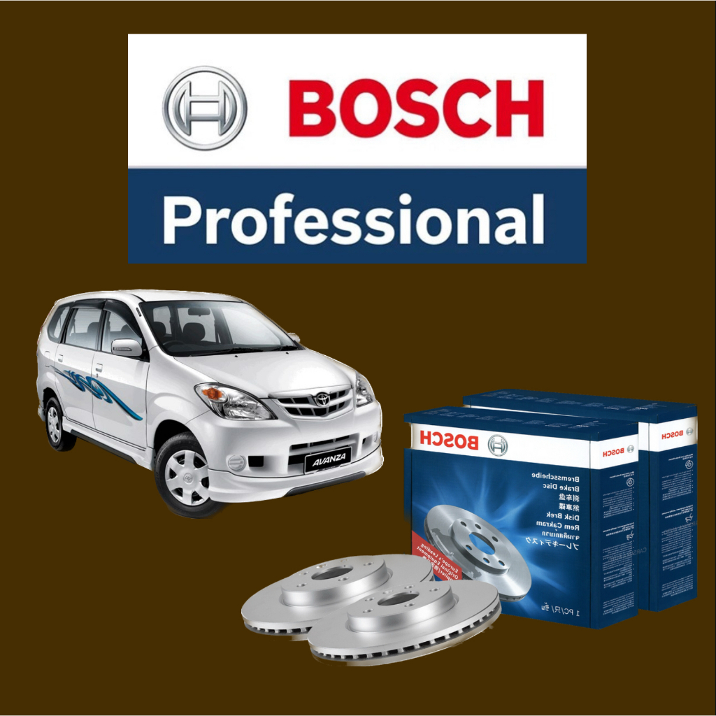 BOSCH FRONT DISC ROTOR TOYOTA AVANZA | Shopee Malaysia