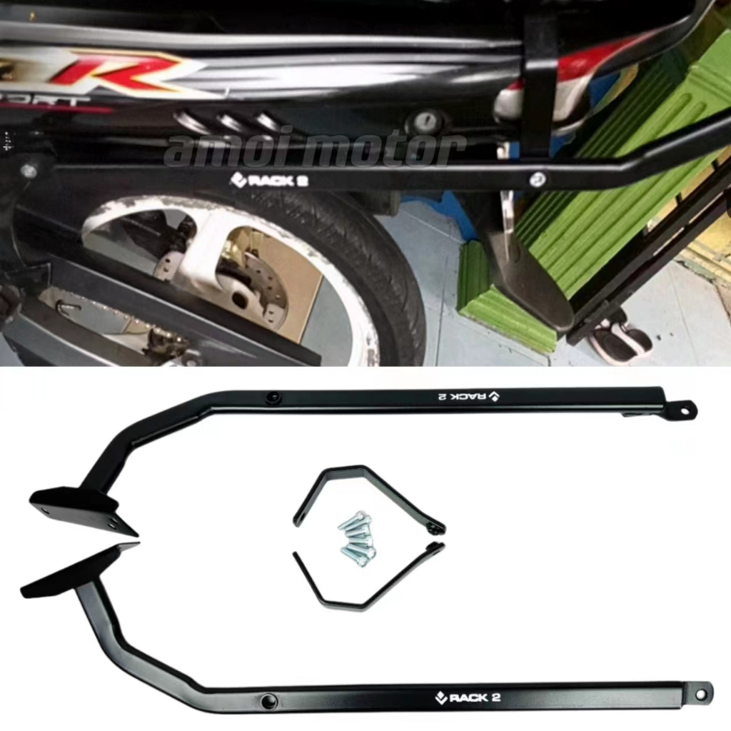 Y125 Y125Z Y125ZR MONORACK HEAVY DUTY TAPAK J RACK TOP BOX RACK CARRIER ...