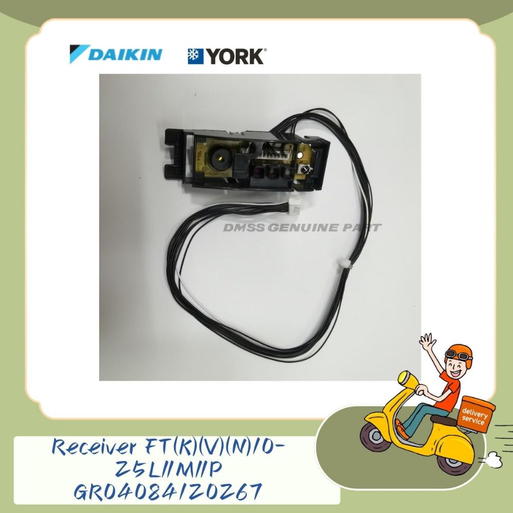GR04084120267 | 1SPD-XX00144008R | IR RECEIVER | DAIKIN | YORK | WALL ...