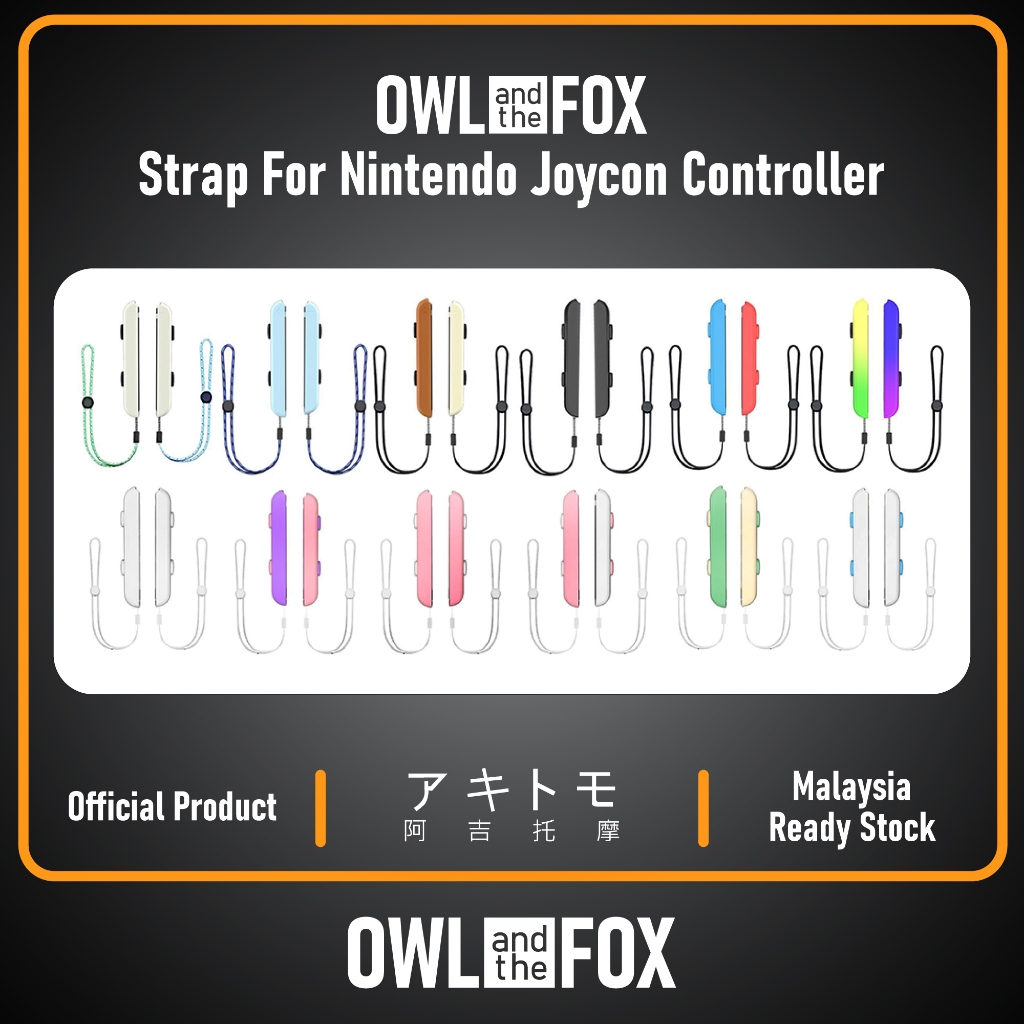 Akitomo Nintendo Switch OLED Switch V1/V2 Joy Con Strap Joycon Strap ...