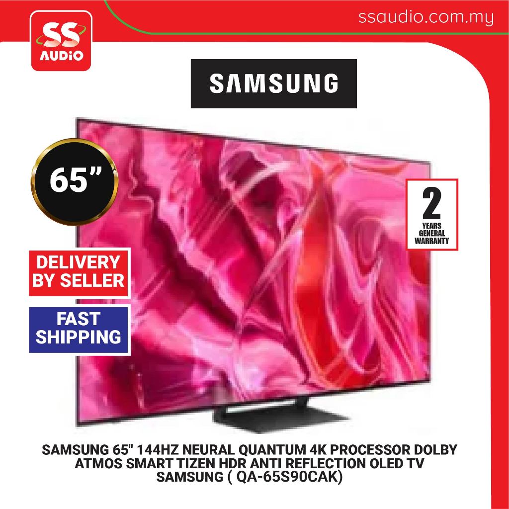 DELIVERY BY SELLER 】Samsung 65 Inch S90C OLED 4K Smart TV QA ...
