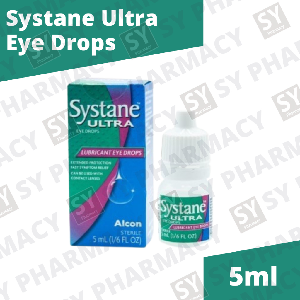 Alcon Systane Ultra Lubricant Eye Drops 5ml /10ml | Shopee Malaysia