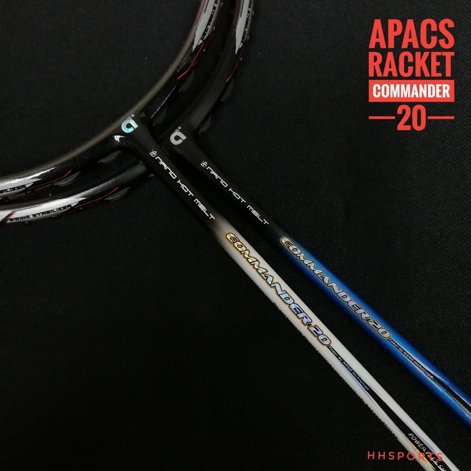 APACS Racket COMMANDER 20 ( 100% Original ) HIGH SPEED FRAME | Shopee ...