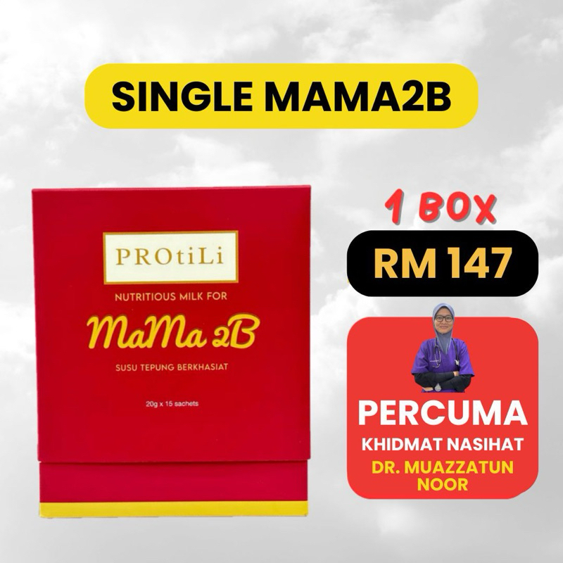 SINGLE MAMA2B Susu Ikhtiar Hamil PROTILI (Bonus Kelas Rahsia Mudah ...