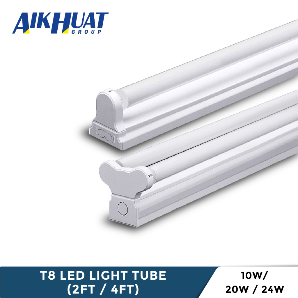 (Sirim) T8 LED Light Tube 2FT 4FT LED Fluorescent Extra Bright Wall Ceiling Lighting Lampu ...