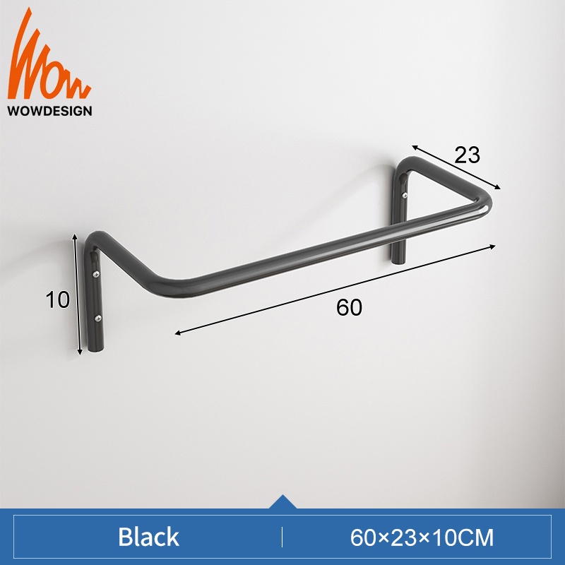 Besi Gantung Baju Cloth Rack Wall Hanger Besi Gantung Baju Clothes ...