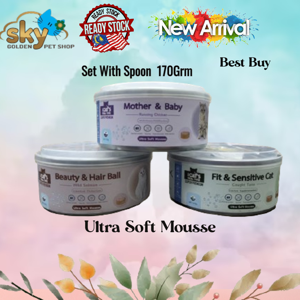 Icat Wet Food Ultra Soft Mousse Super Premium Cat Wet Food 170G ...