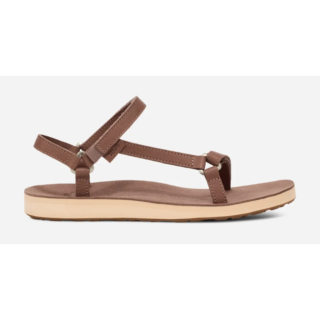 Teva Original Universal Slim Leather | Women's | Acorn | Shopee Malaysia