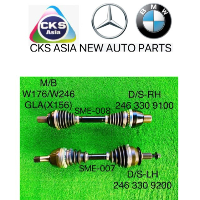 MERCEDES BENZ W246 W176 W156 W117 DRIVE SHAFT 2012-2016Y | Shopee Malaysia