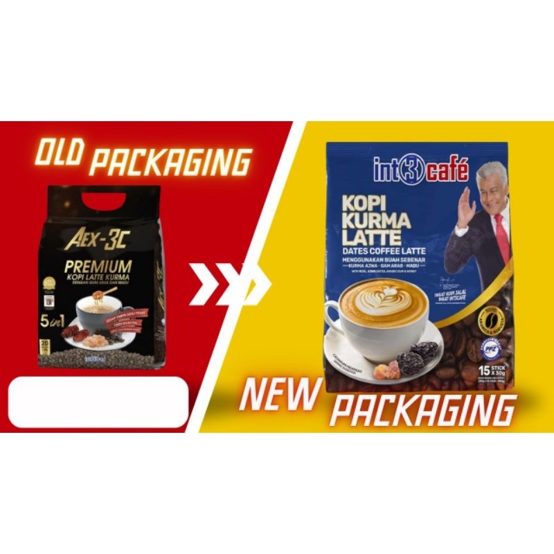 PREMIUM KOPI LATTE KURMA 5 IN 1 AEX3XIE AEX-3C COFFEE ZUS 🔥 | Shopee ...