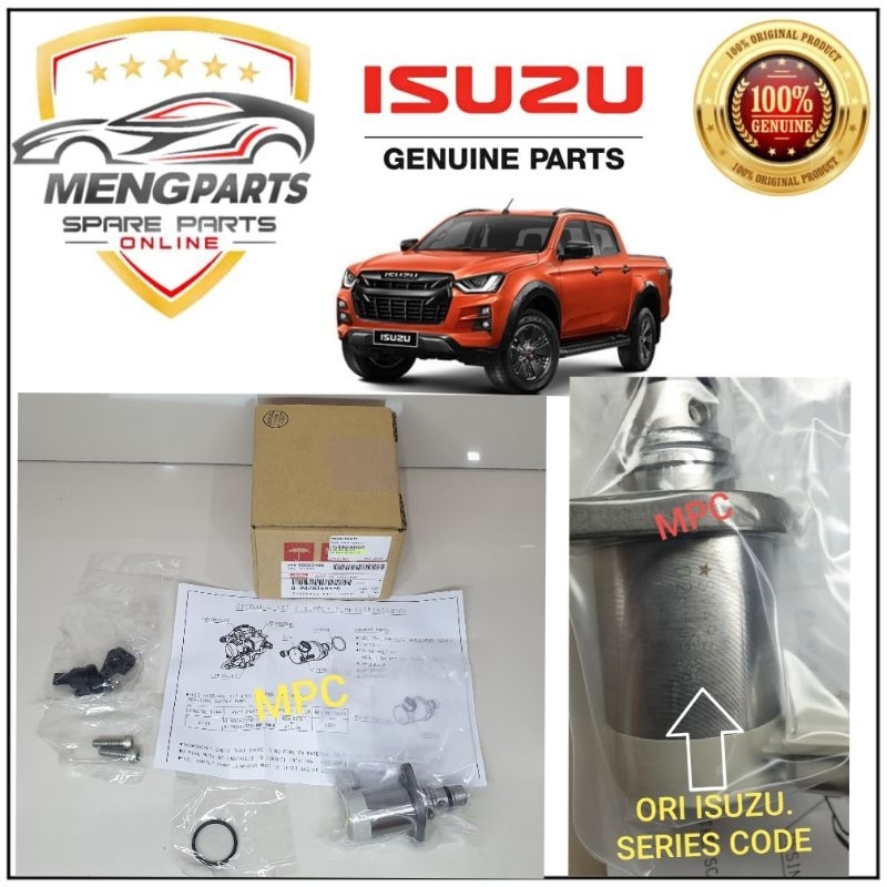 ORIGINAL ISUZU D MAX RT66 1.9 FUEL PUMP SWITCH , SCV SUCTION VALVE 8 ...