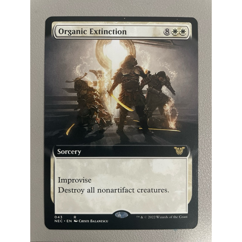 MTG:Kamigawa:Neon Dynasty (NEO) 043 R - Organic Extinction (Extended ...