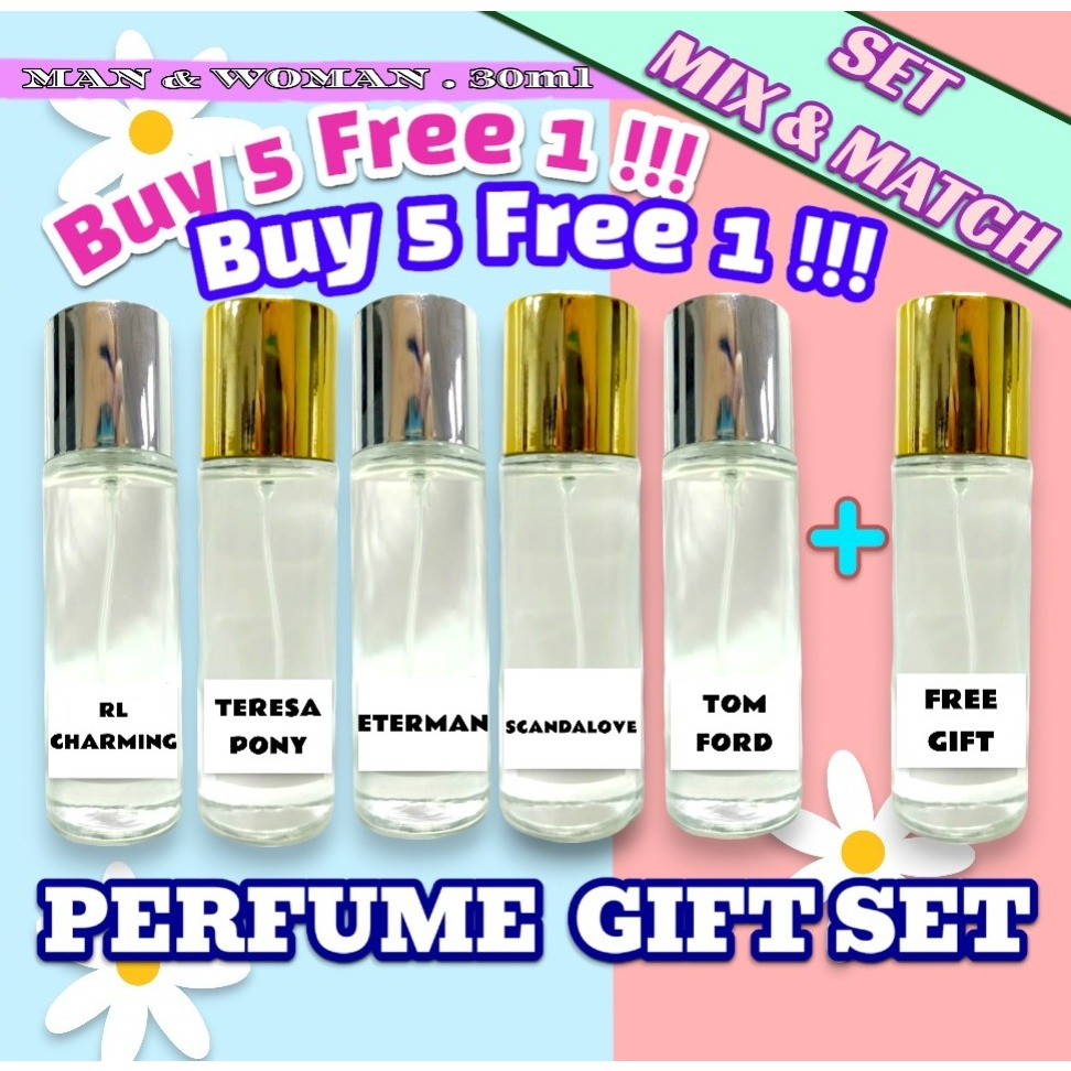 SET MIX & MATCH 30ML 5+ 1 (6BOTOL) 12ML 10 + 5 (15 BOTOL) RAMADHAN RAYA ...