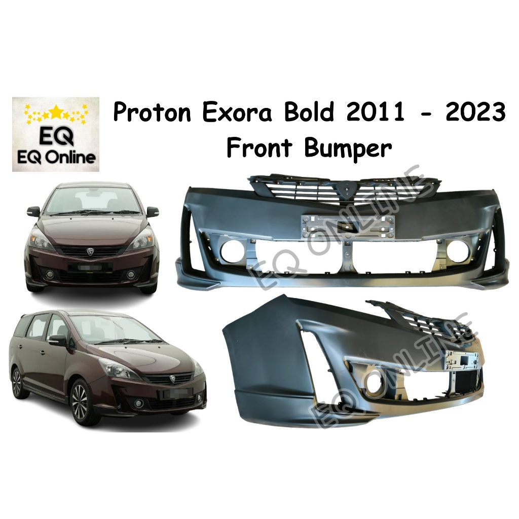 Proton Exora Bold 2012 Front Bumper (Bumper Depan) PP Plastic Malaysia ...
