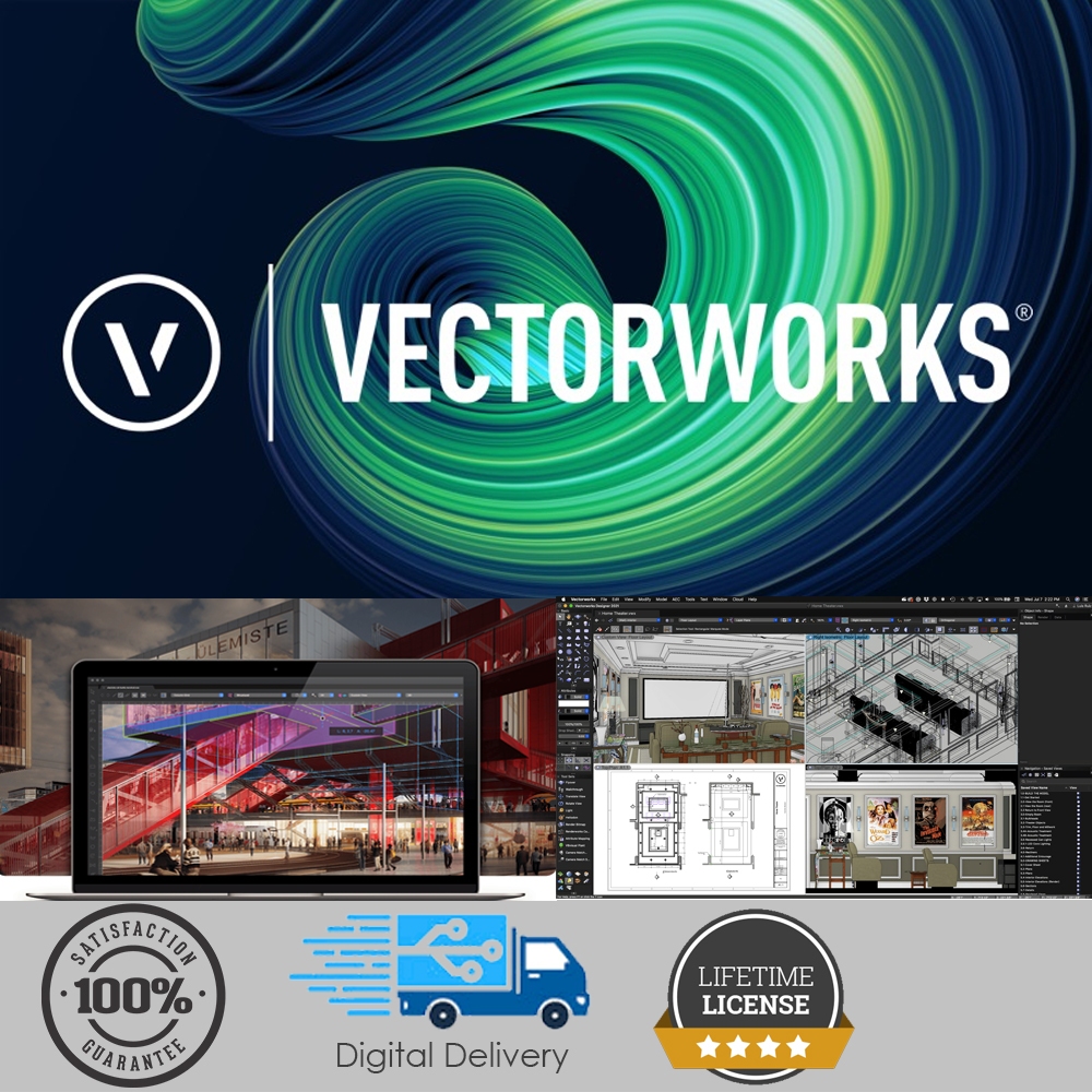 Vectorworks Designer Suite (Architect/Bracework/Renderwork&ConnectCAD ...