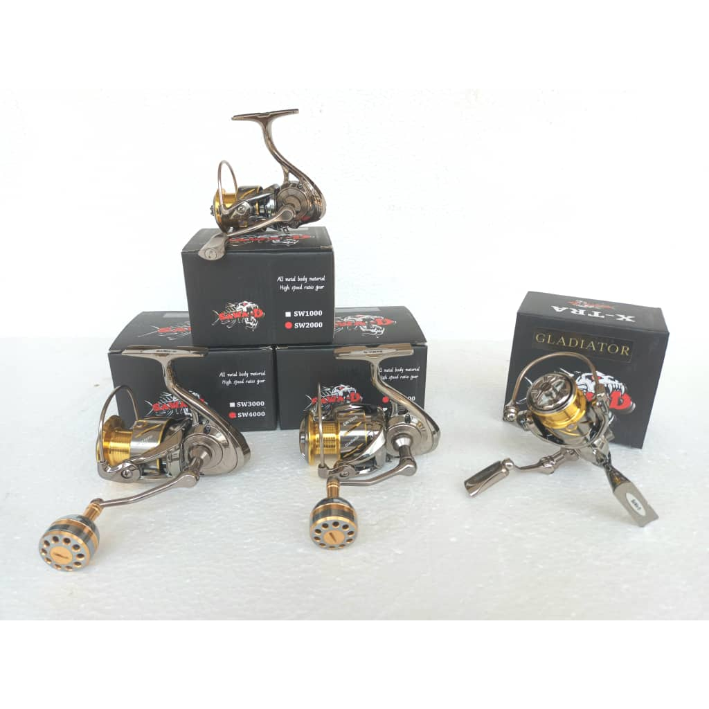 SAWA-D GLADIATOR SW SPINNING REEL | Shopee Malaysia
