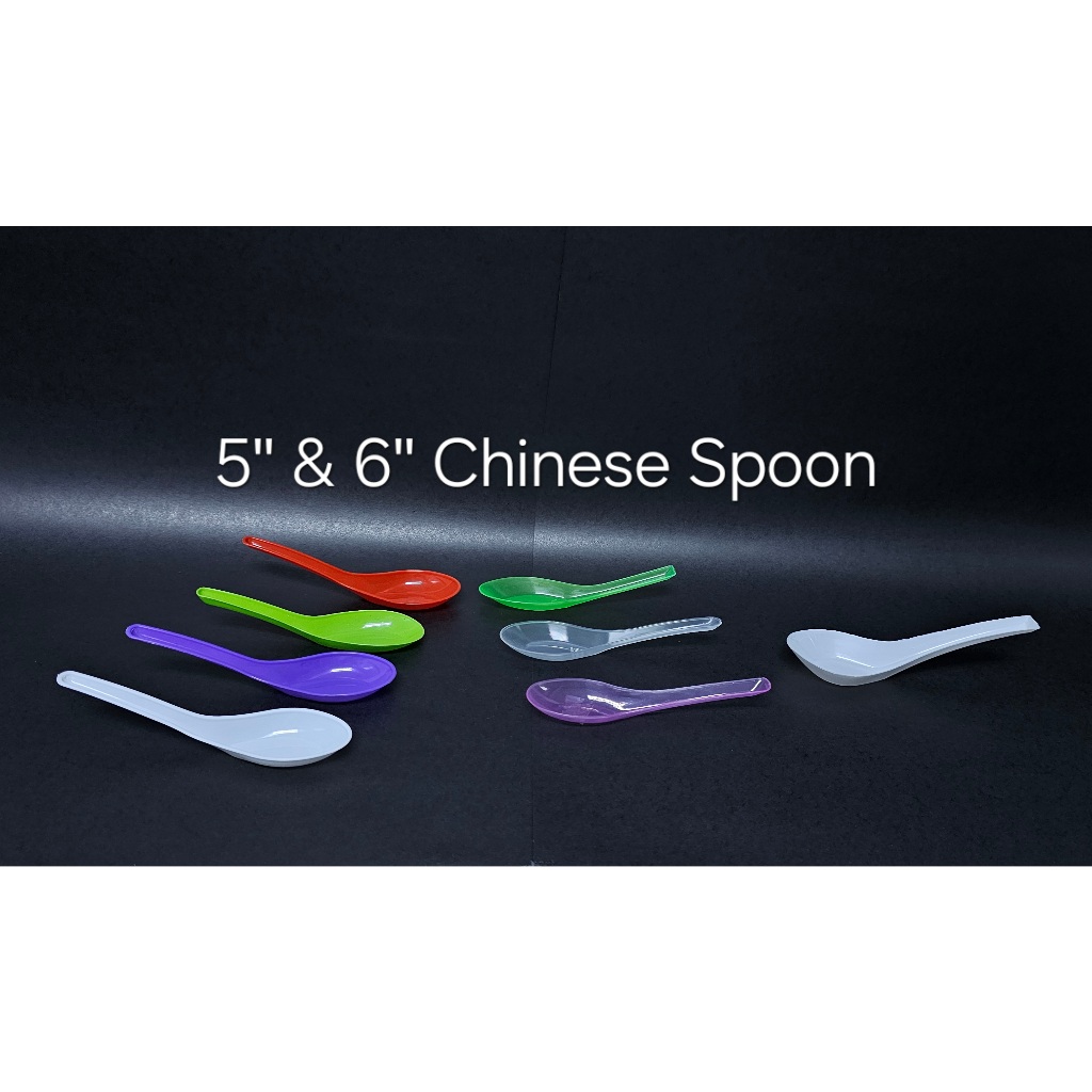 SUDU / CHINESE SPOON , DISPOSABLE SPOON (80PCS/100PCS) | Shopee Malaysia