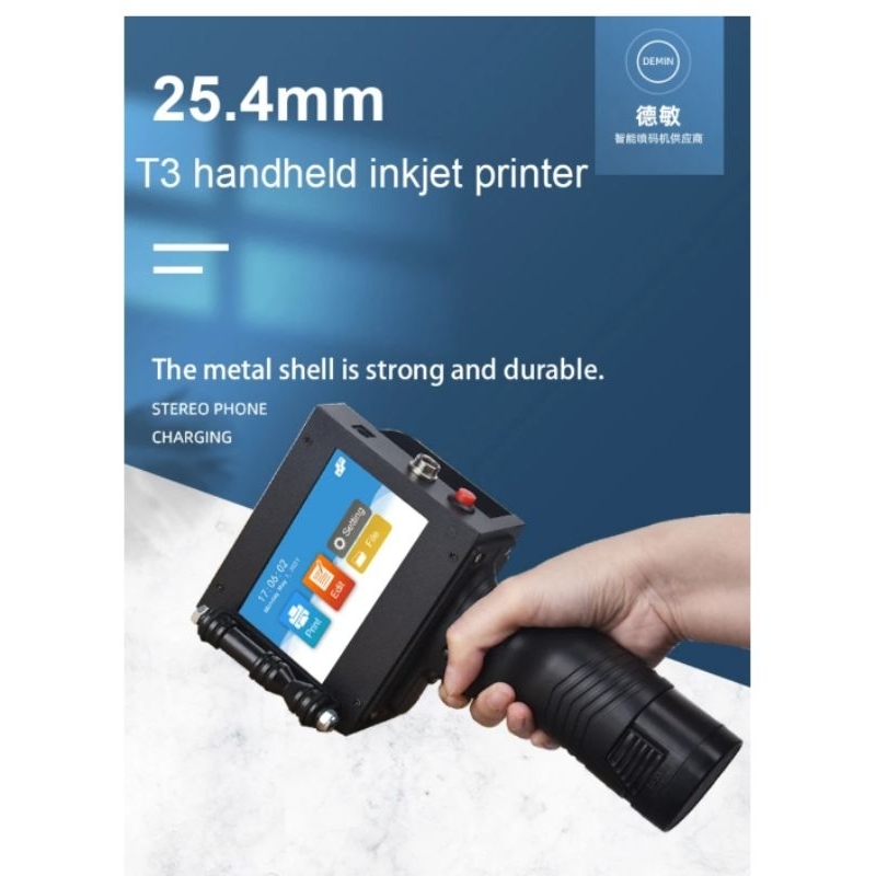 Handheld Inkjet Printer Demin T3 ( 25.4mm) | Shopee Malaysia