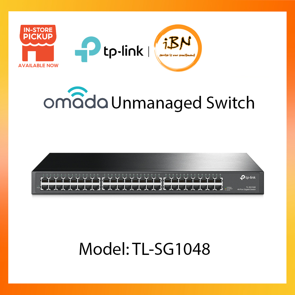 TP-Link TL-SG1048 48-Port Gigabit Rackmount Switch @ IBN | Shopee Malaysia