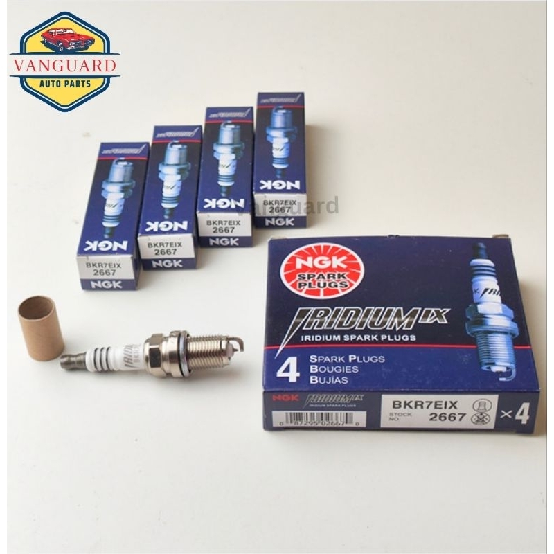 (100%NEW)NGK Iridium IX Spark Plug BKR7EIX 2667 (4 Pcs),LJK IRIDIUM DCPR7EIX 3144 | Shopee Malaysia
