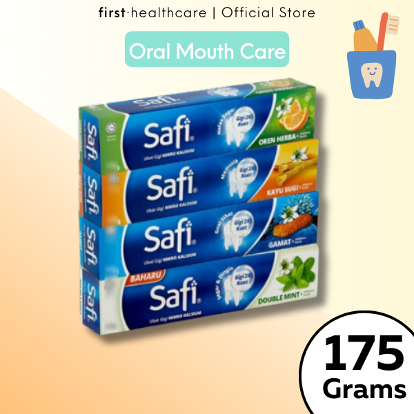 [READY STOCK!] Safi Toothpaste Kayu Sugi / Double Mint With Toothbrush ...
