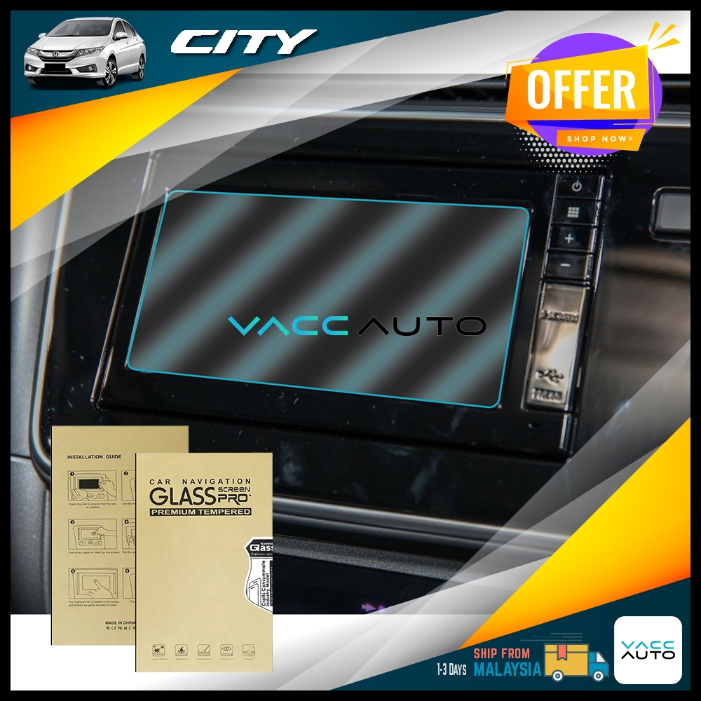 Honda City GM6 T9A 6th Head Unit Screen Center Console Multimedia ...