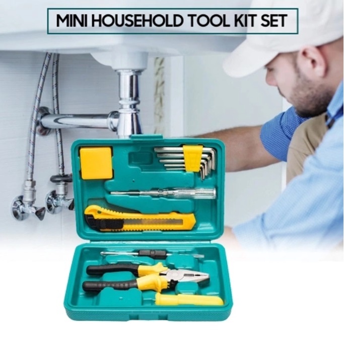 full set 11 pcs tool Household Combination for repairing air-conditioner Manual Repair Hand ...