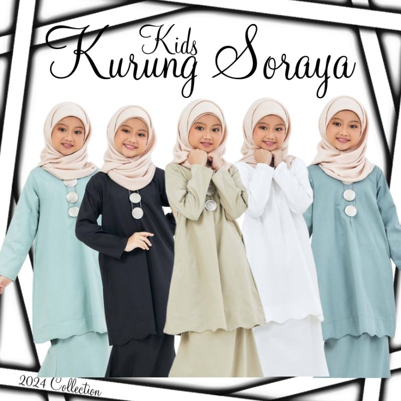 OFFER 2024 🔥 Kurung Soraya New Design Dress Raya Ootd Viral Melayu ...