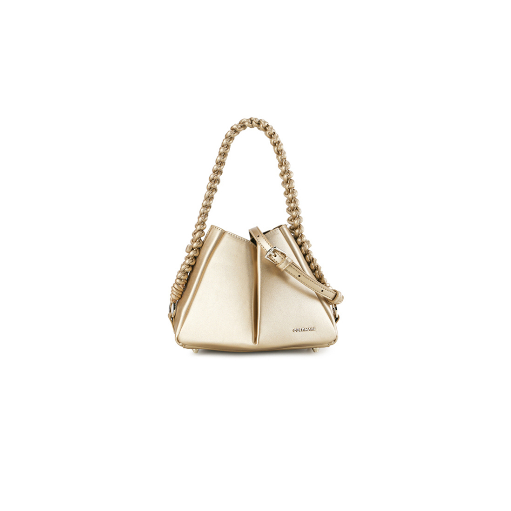 Obermain Women's Bag Betty Triangular - Black/Lilac/Gold BZ23079 ...