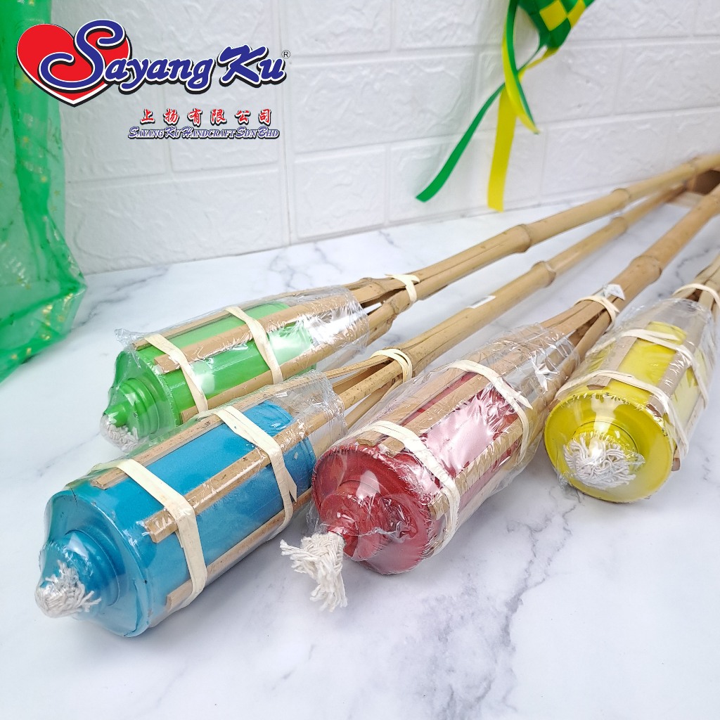 [Ready Stock] Hari Raya Decoration Pelita Raya Buluh / Lampu Pelita ...
