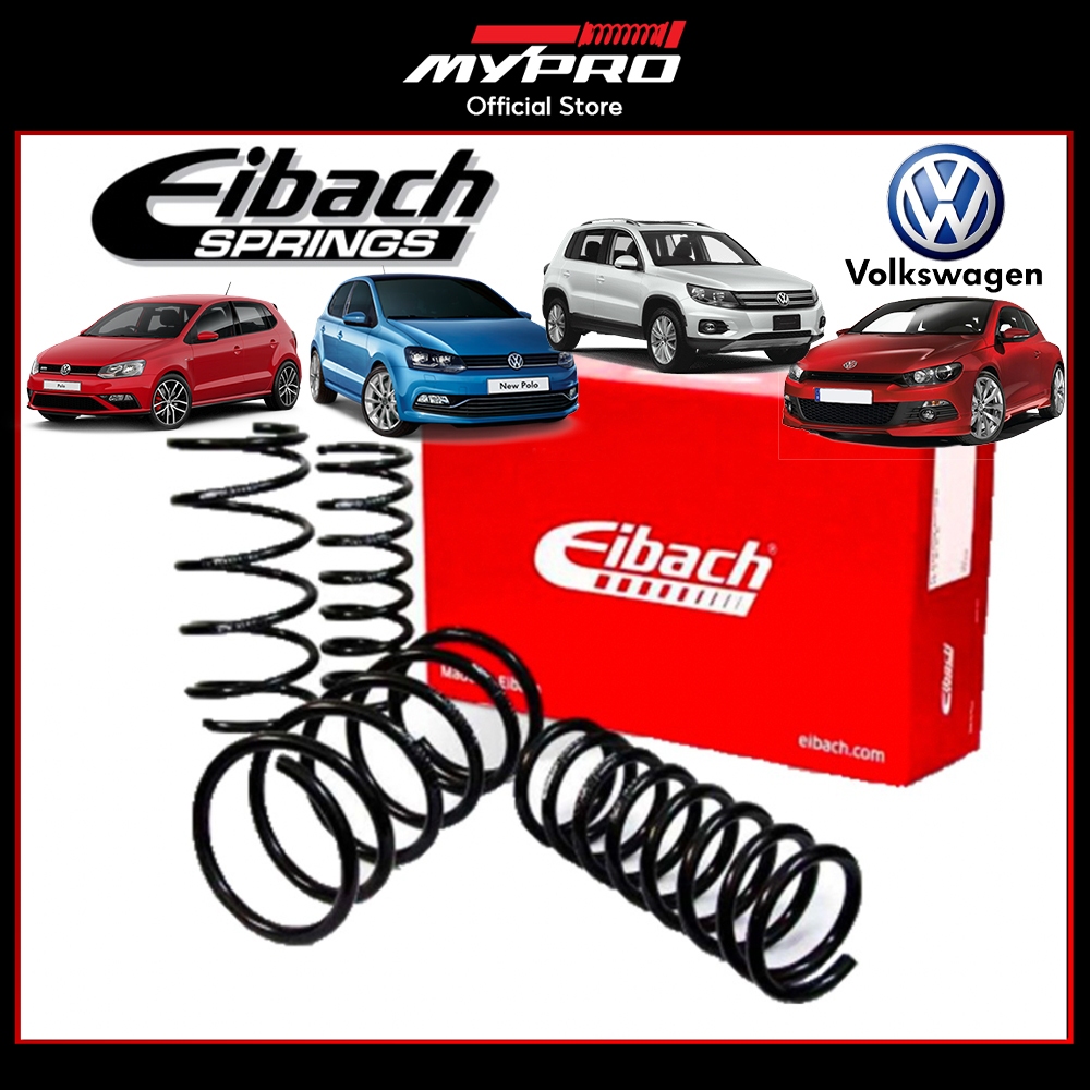 🇩🇪Eibach Pro Kit Spring 100%Original VOLKSWAGEN Beetle Polo Golf Jetta ...