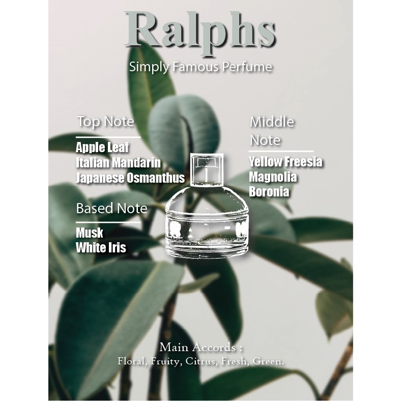 Simply Famous - Ralphs Eau De Parfum | Shopee Malaysia