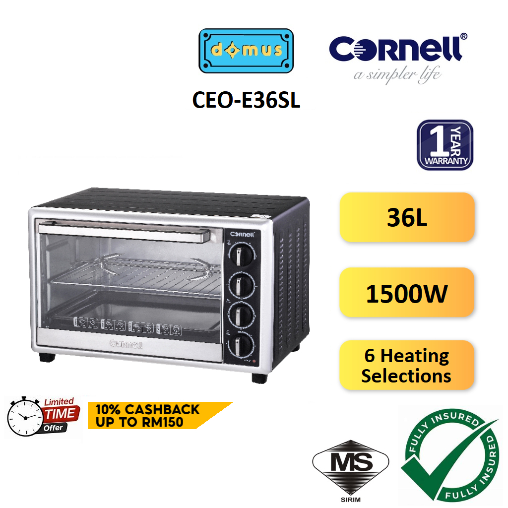 SAFE SHIPPING Cornell 30L 36L Electric Oven Grill Oven Toaster Ketuhar ...