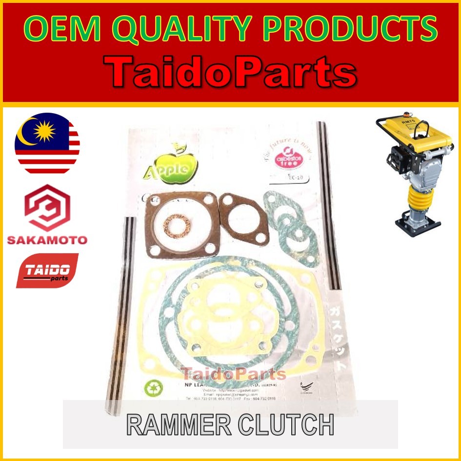 Tamping rammer agogo ROBIN EC10 OVERHAUL engine gasket set soil ...