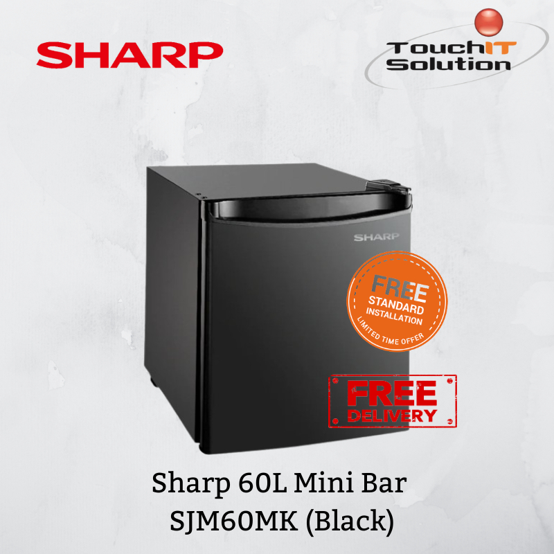Sharp_ 60L Mini Bar SJM60MK (Black) | Shopee Malaysia