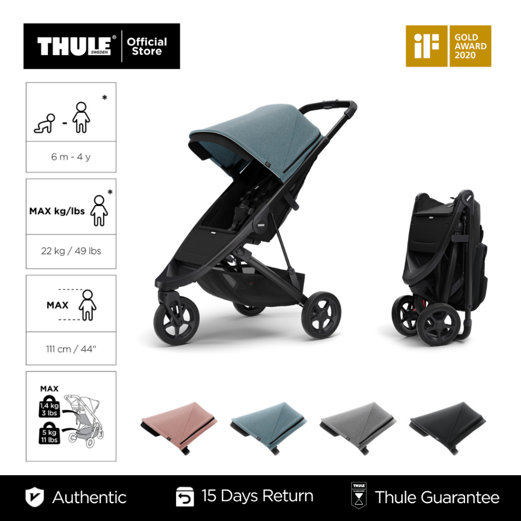 Thule Spring City Baby Stroller | Shopee Malaysia