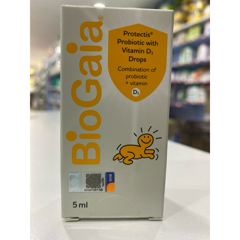 Biogaia protectis probiotic with vitamin d3 drops 5ml | Shopee Malaysia