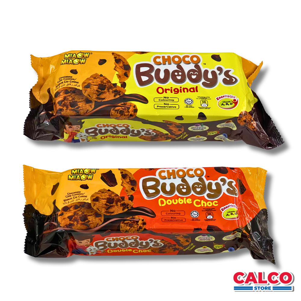 150g Miaow Miaow Choco Buddy's Original / Double Chocolate Biscuit ...