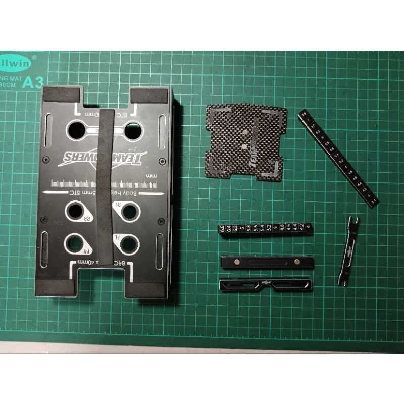 TeamPowers Car Stand V2 With 6 in 1 Setup Tools (USED) Free Yeah Racing ...