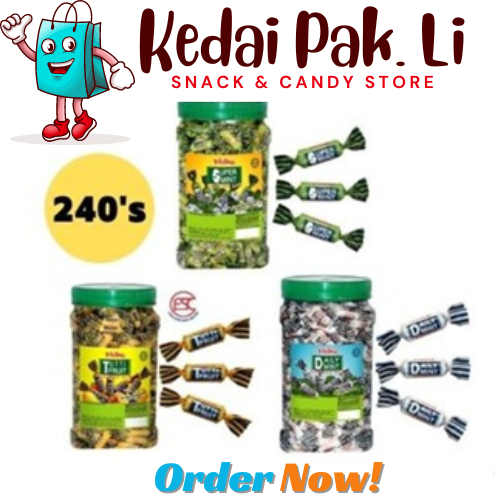 [KPL] Victory Chewing Gum 240pcs (Super/Daily/Tutti-Mint) | Shopee Malaysia