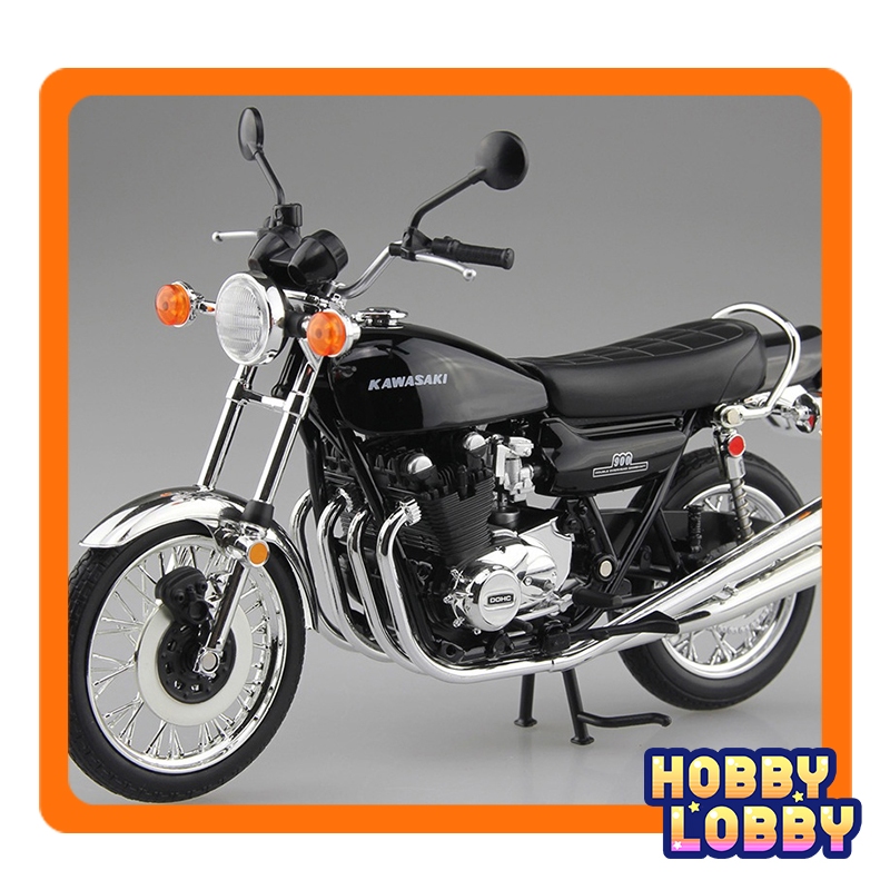 (READY STOCK) Aoshima - 1/12 Kawasaki 900Super4 (Z1) - Black | Shopee ...