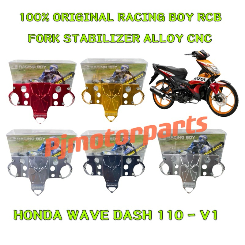 ‼️CLEARANCE STOCK‼️ WAVE DASH V1 ( 100% ORIGINAL RACING BOY RCB ) CNC ...