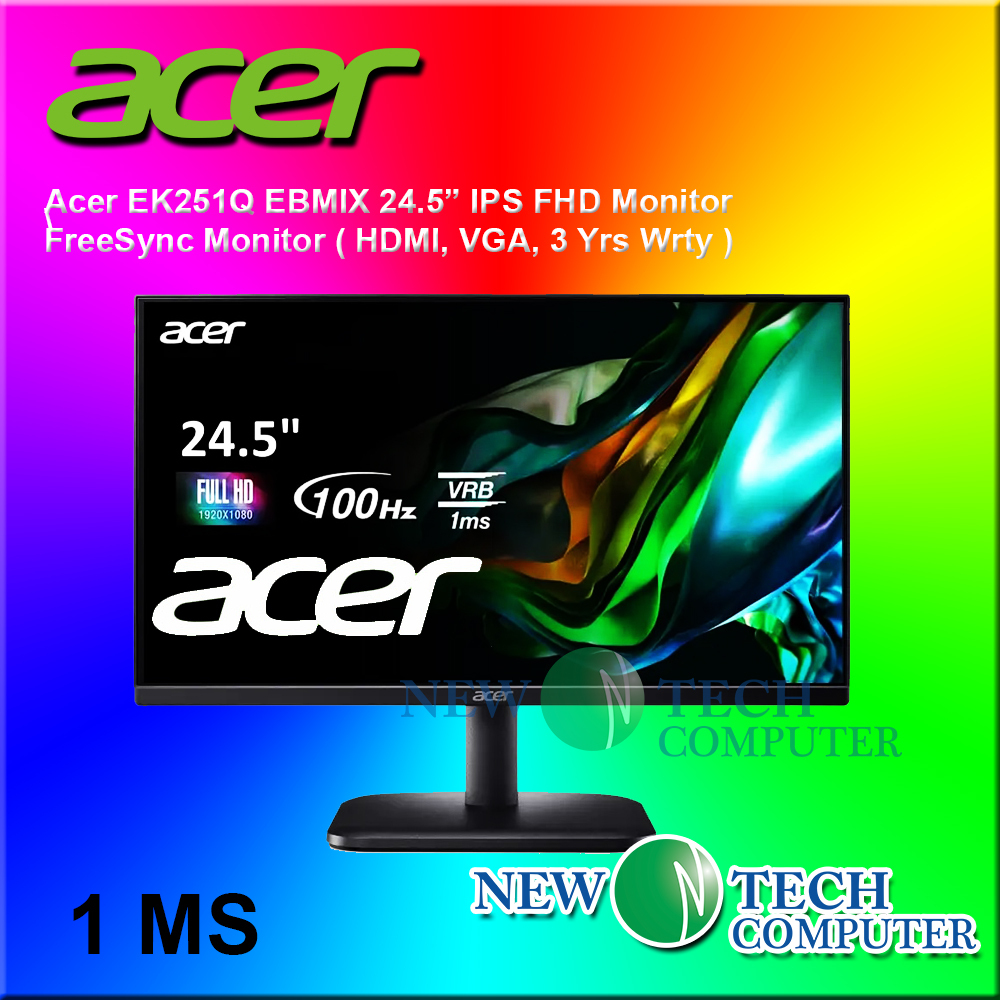 ACER EK251Q E (24.5" ) / ACER EK241Y (23.8") / EK271 (27") Full HD ...