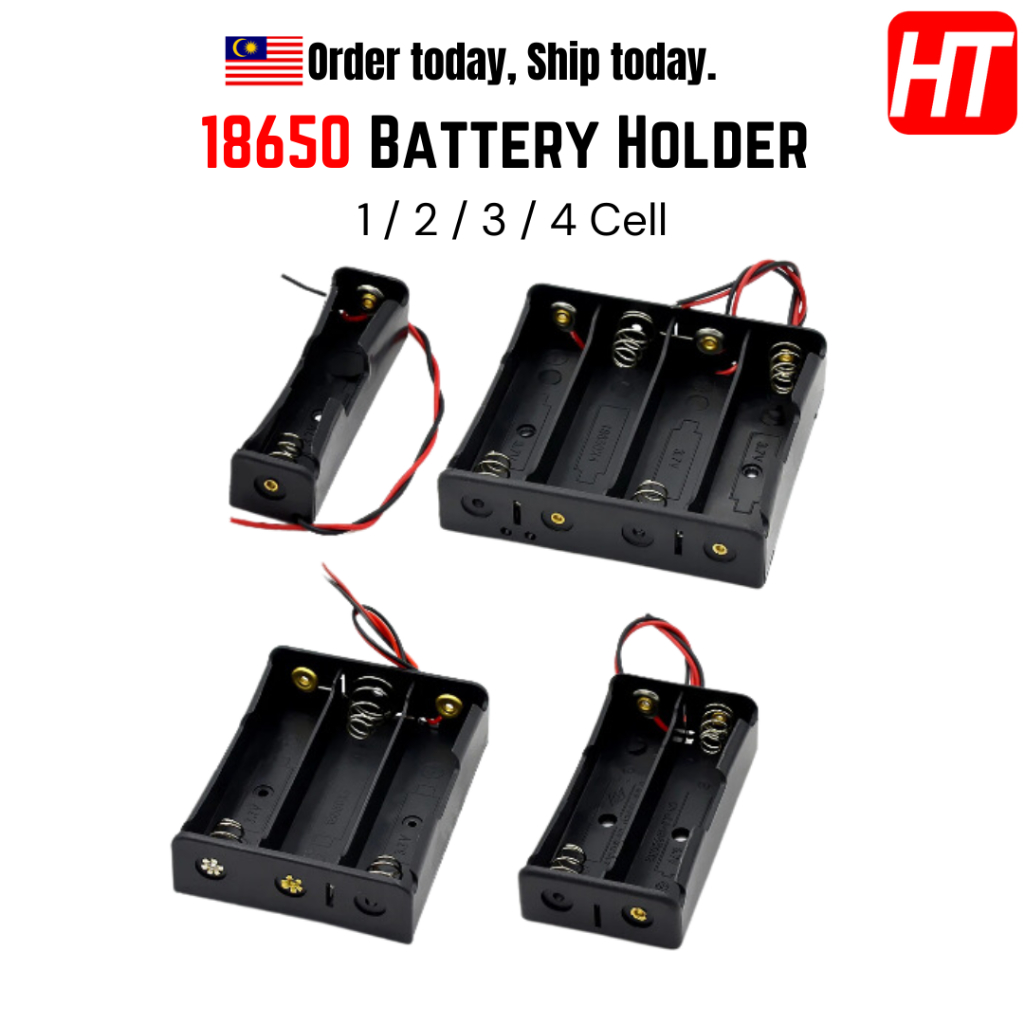 [1PC] 18650 Lithium Battery Casing Holder | Shopee Malaysia
